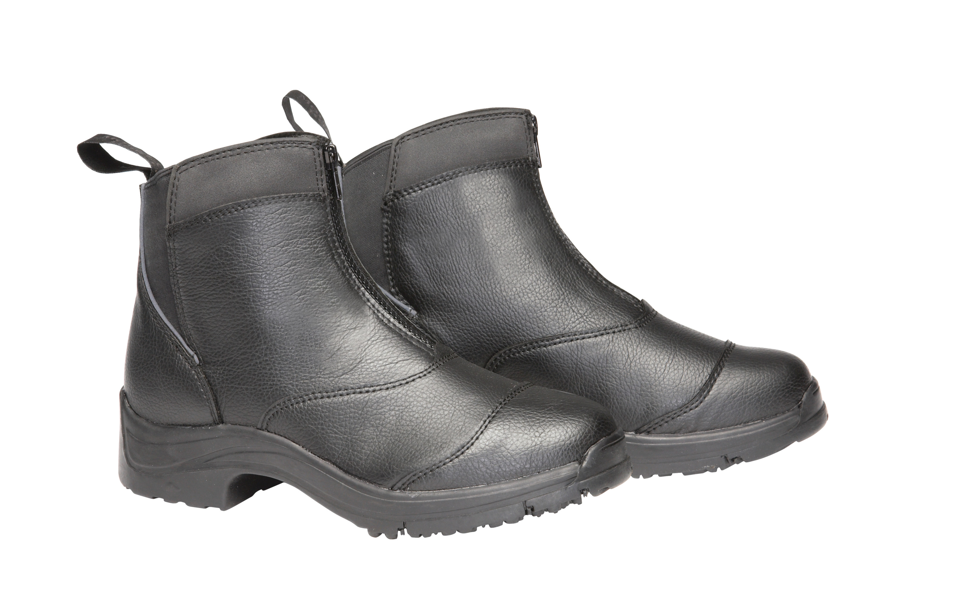 Mountain Horse Women's Active Winter Rider Zip Paddock Boot - Black ...
