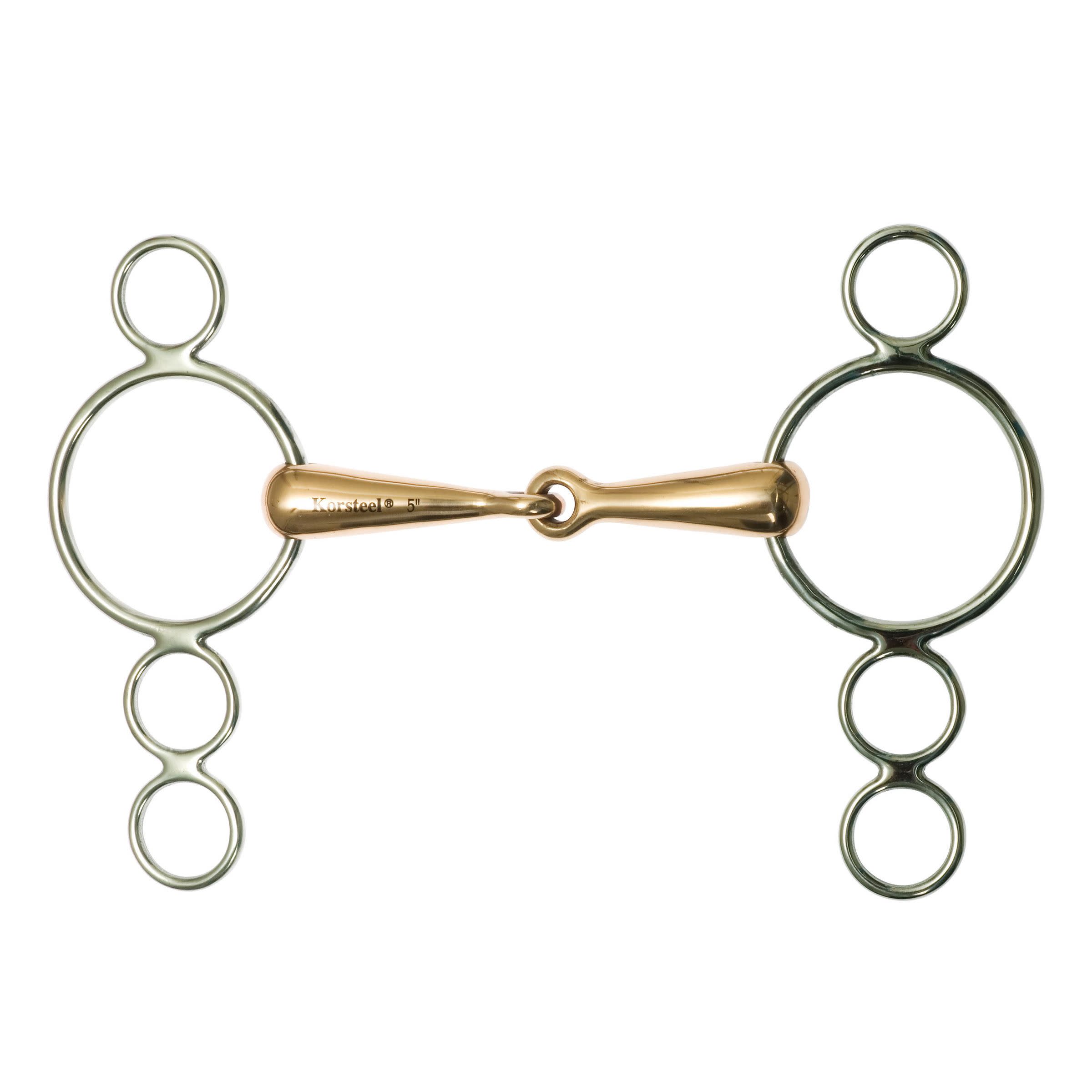 Korsteel European Copper Mouth Elevator Gag Bit - Korsteel-BNX100640 ...