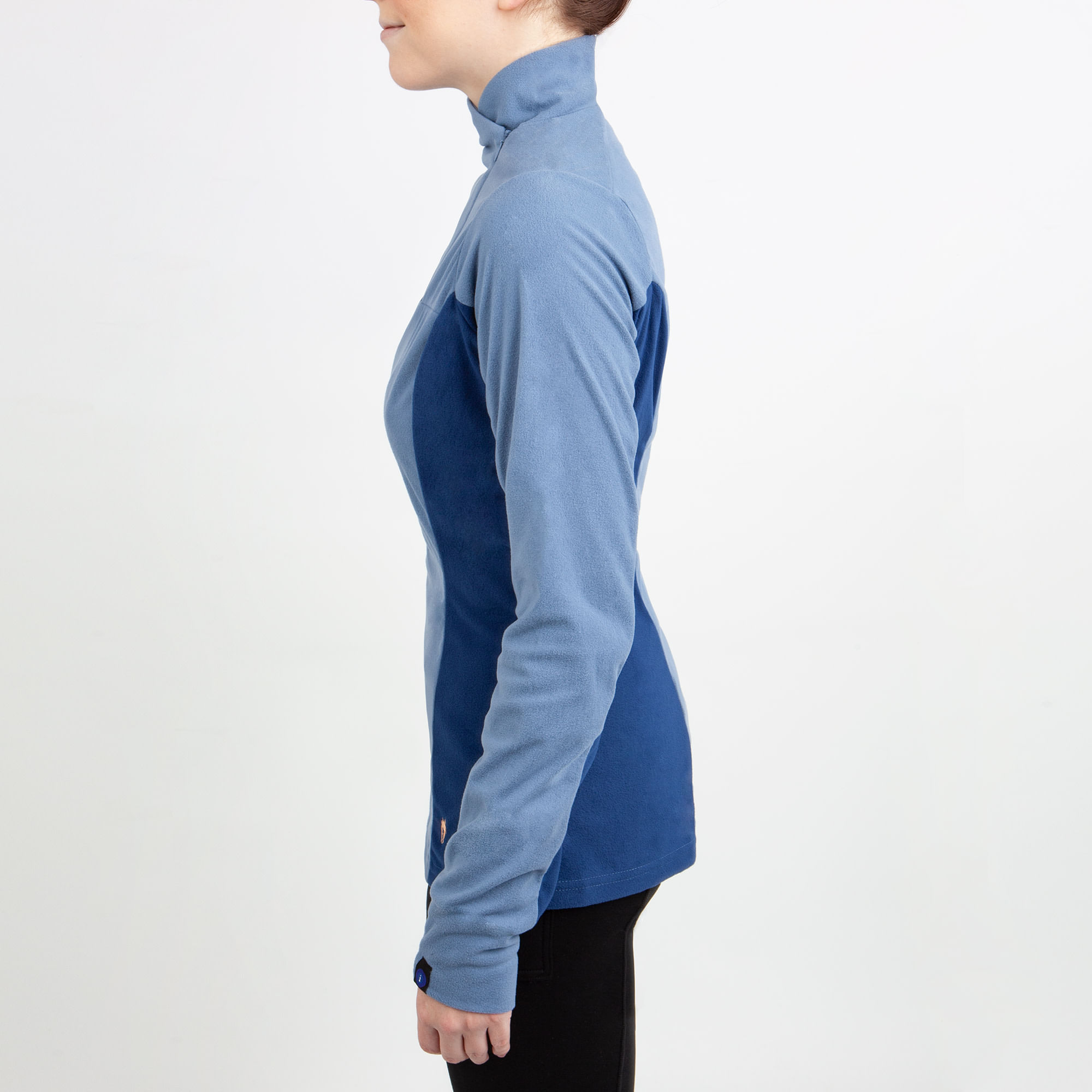 Irideon Women's Chinchillaaah 1/4 Zip Top - Blueprint/Macaw - Irideon ...