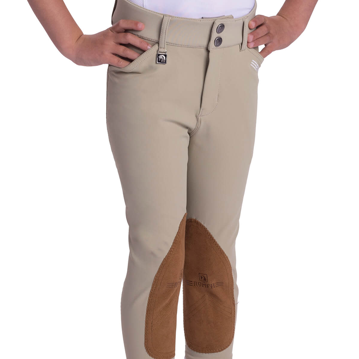 Romfh Kids' Olivia Classic Jods - Classic White Sand - Romfh-475096 ...