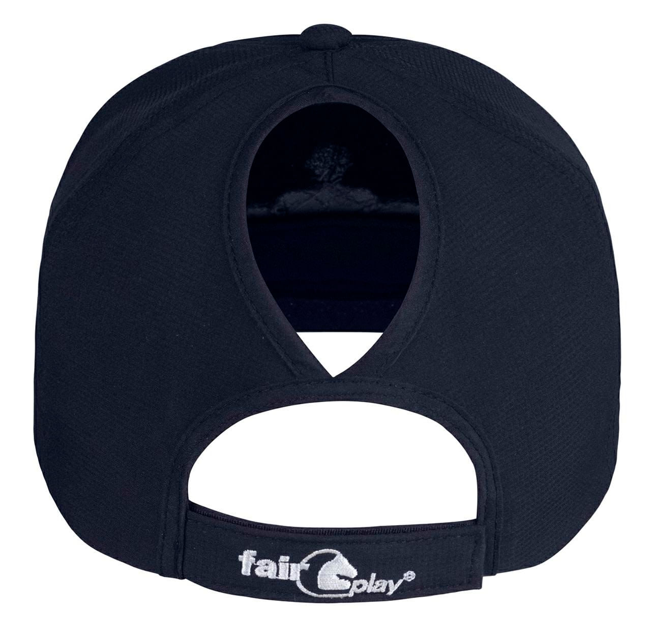 Fair Play Jockey Baseball Cap - Navy - Fair Play-01076-1212 - Equishopper