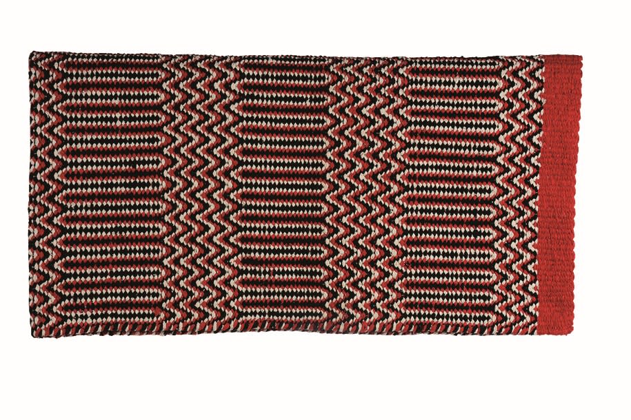 Western Rawhide Country Legend Double Cowboy Navajo Blanket - Red/White ...