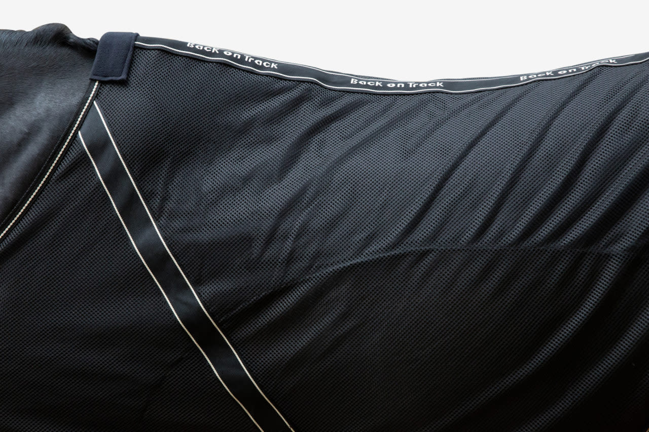 Back on Track Sienna Mesh Sheet - Black - Back on Track-BNX102317-Black ...