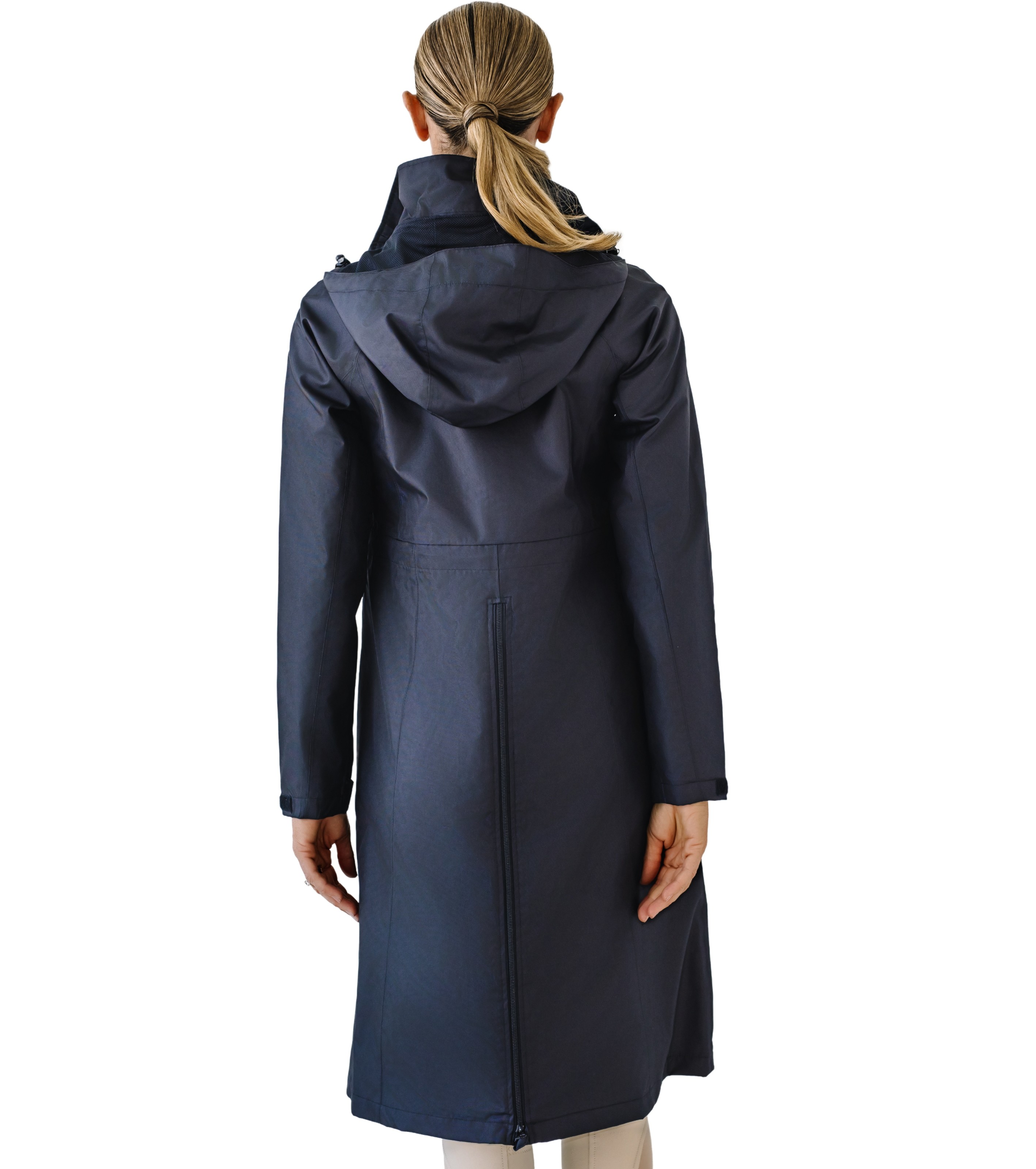 OVERSTOCK: Women's Rider Raincoat - Medium - Black - Equishopper